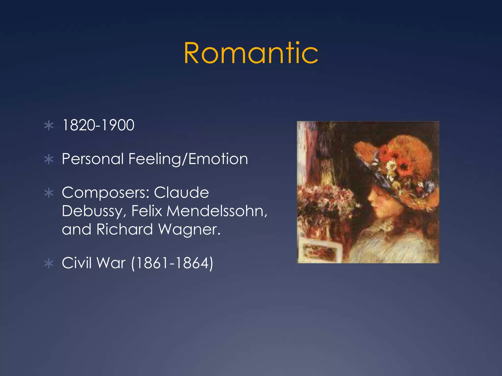 Musical time periods | PPTX