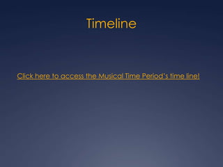 Musical time periods | PPTX