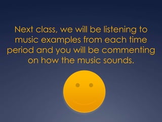 Musical time periods | PPTX