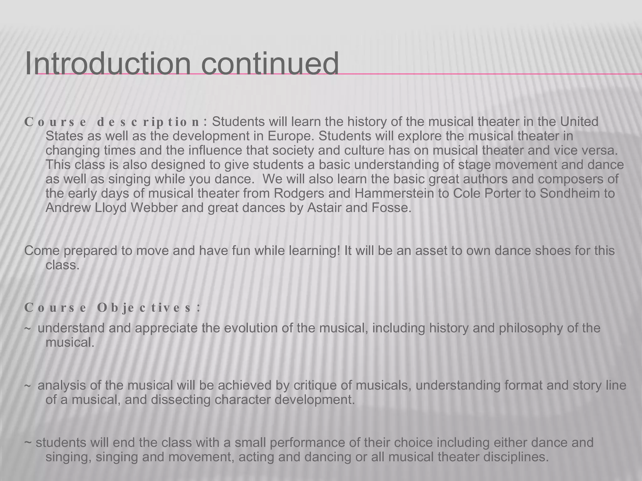 Musical Webquest | PPT