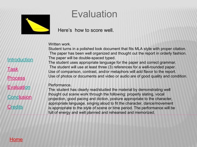 Musical Webquest | PPT