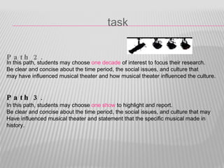 Musical Webquest | PPT