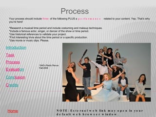 Musical Webquest | PPT