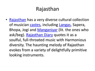 Music and arts of india | PPTX