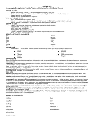 MUSIC AND ARTS Quarter 1 Week 1 Day 1.docx