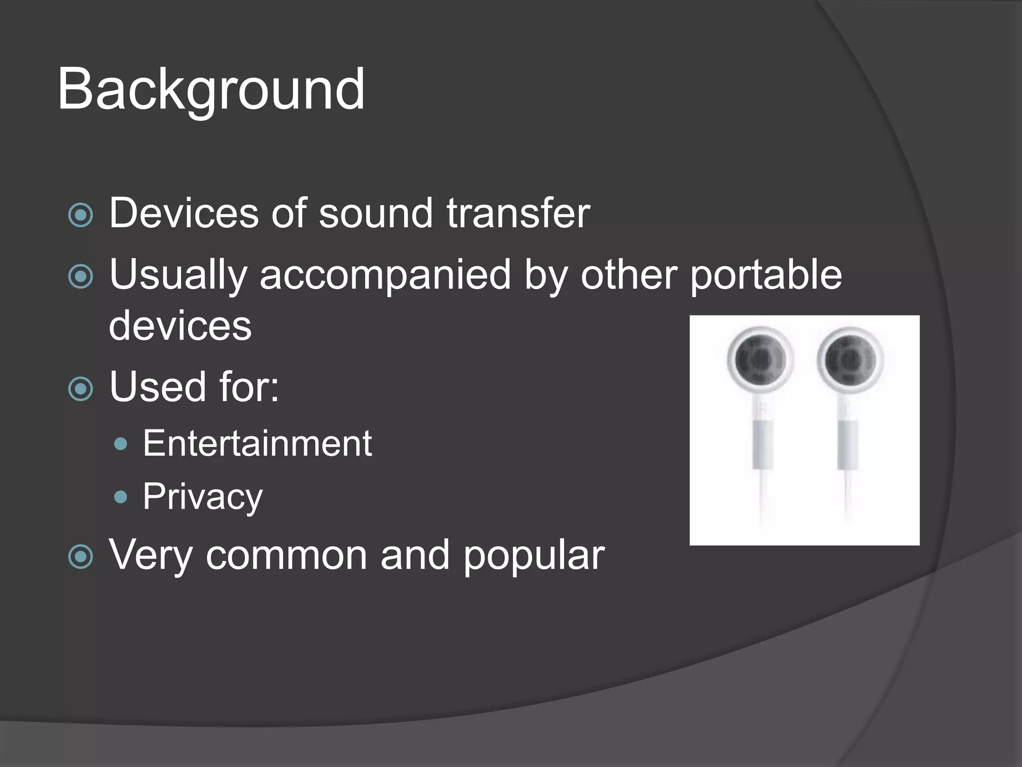 Music and earphones | PPTX