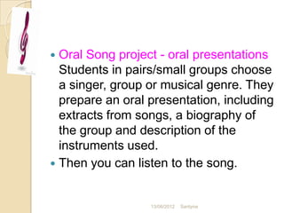 Music and games in efl | PPTX