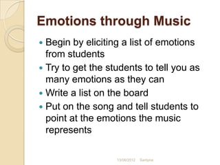 Music and games in efl | PPTX