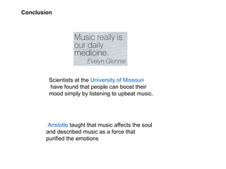 Music and health | PPT