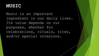 Music and Its Function | PPTX