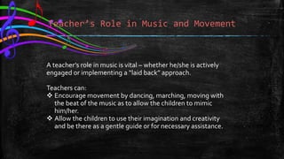 Music and Movement | PPTX