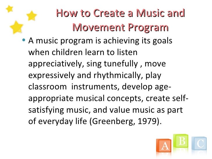 Music and movement