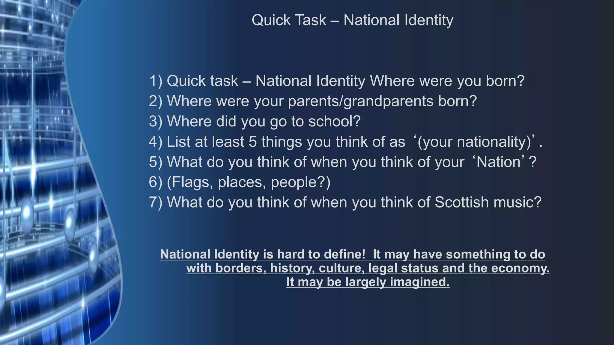 Music and national identity | PPT