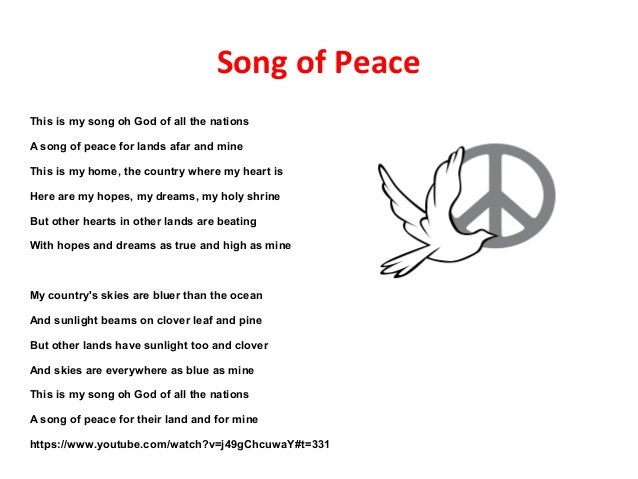 Music and peace