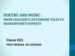 Music and poetry ppt | PPTX