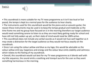 Music and sound analysis | PPTX