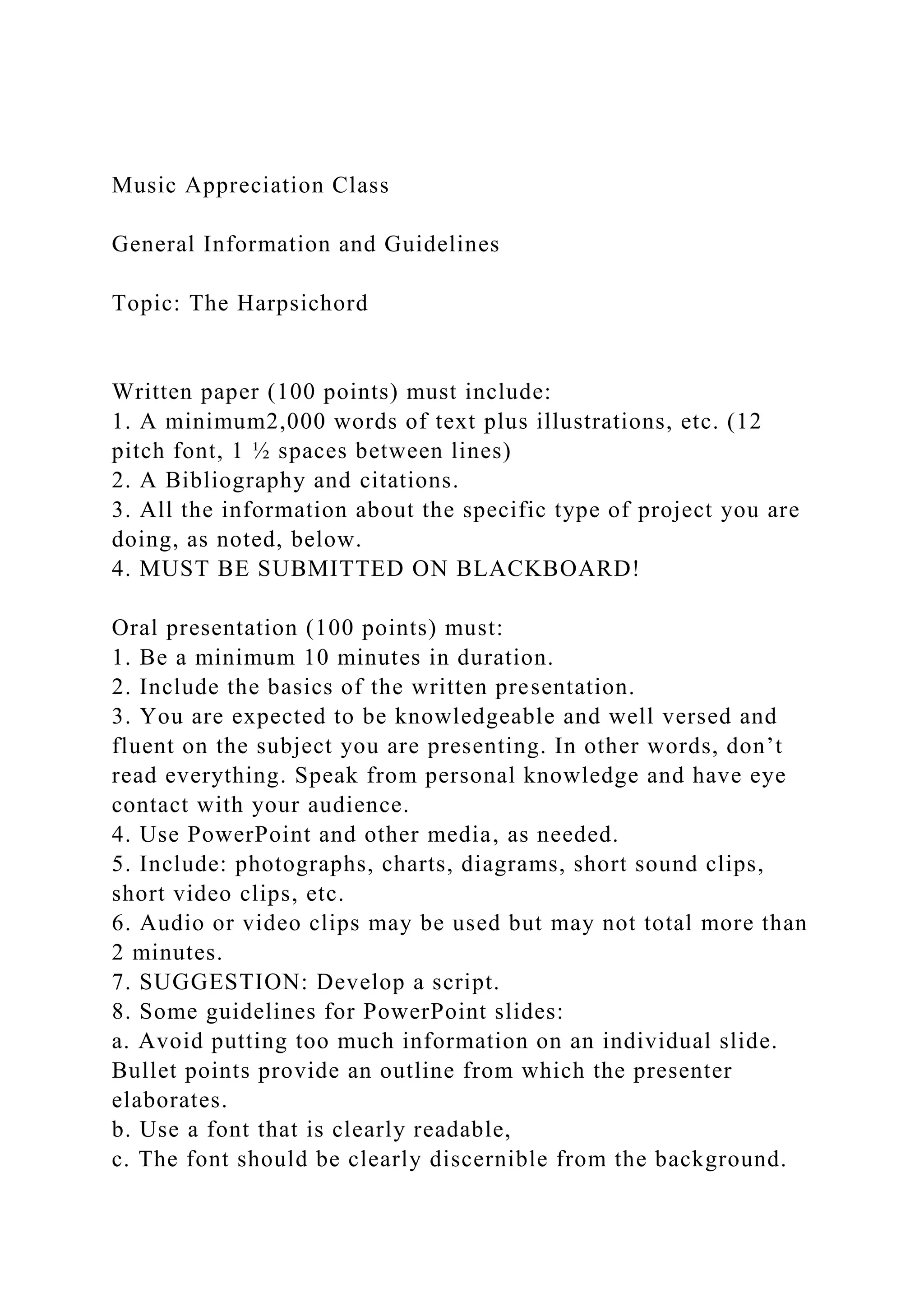 Music Appreciation Class General Information and Guidelines.docx