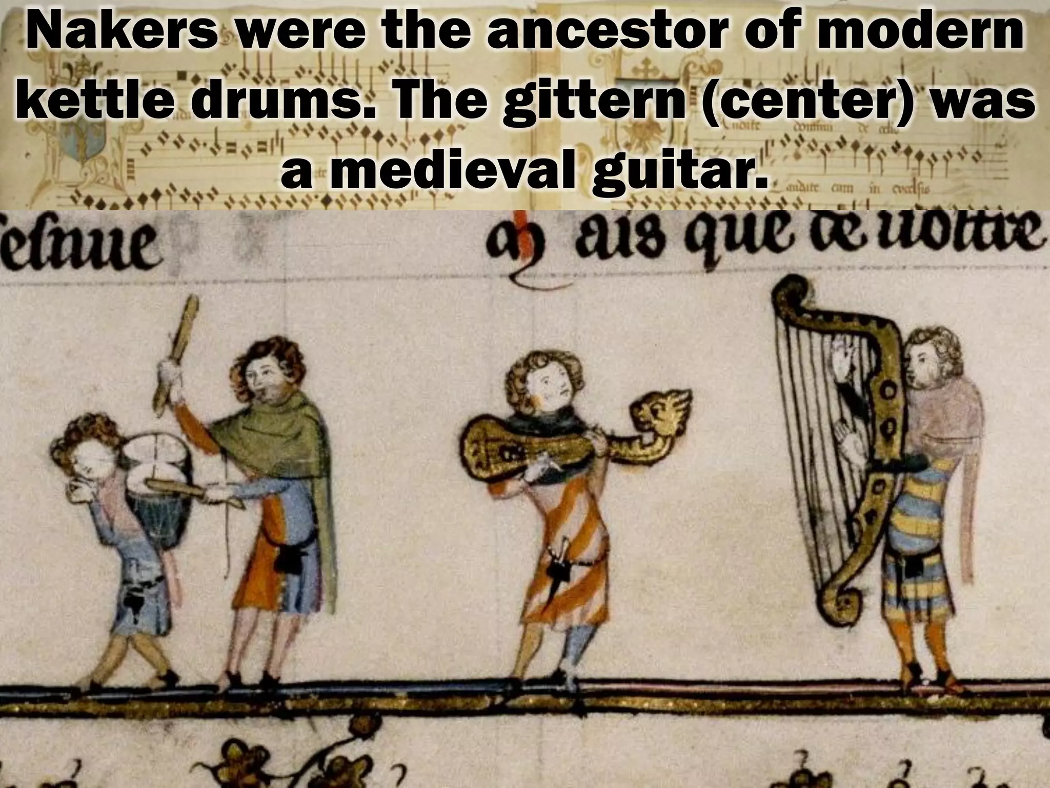 Music Appreciation Topic II: Music of the Middle Ages and the ...