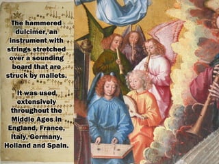 Music Appreciation Topic II: Music of the Middle Ages and the ...