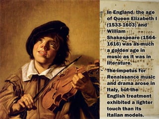 Music Appreciation Topic II: Music of the Middle Ages and the ...