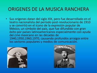 Musical Ranchera Mexicana Canciones