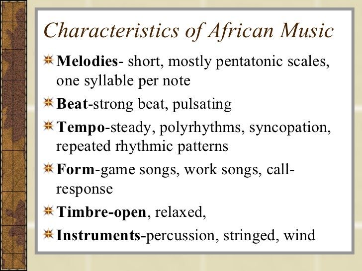 Music around the world