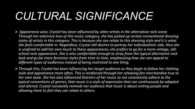 Music artist profile | PPTX