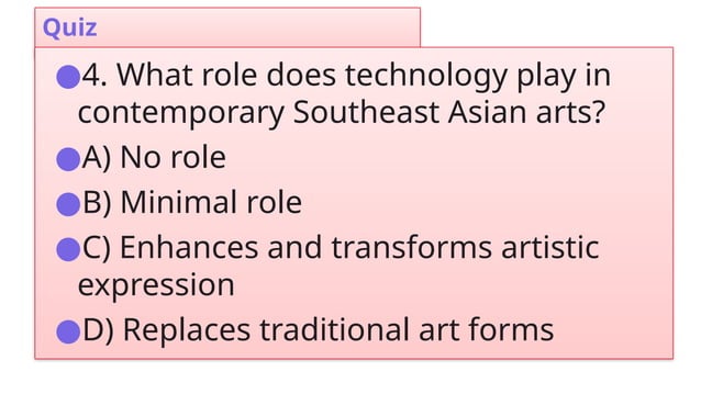Influence of Contemporary and emerging performing and Visual Arts | PPT