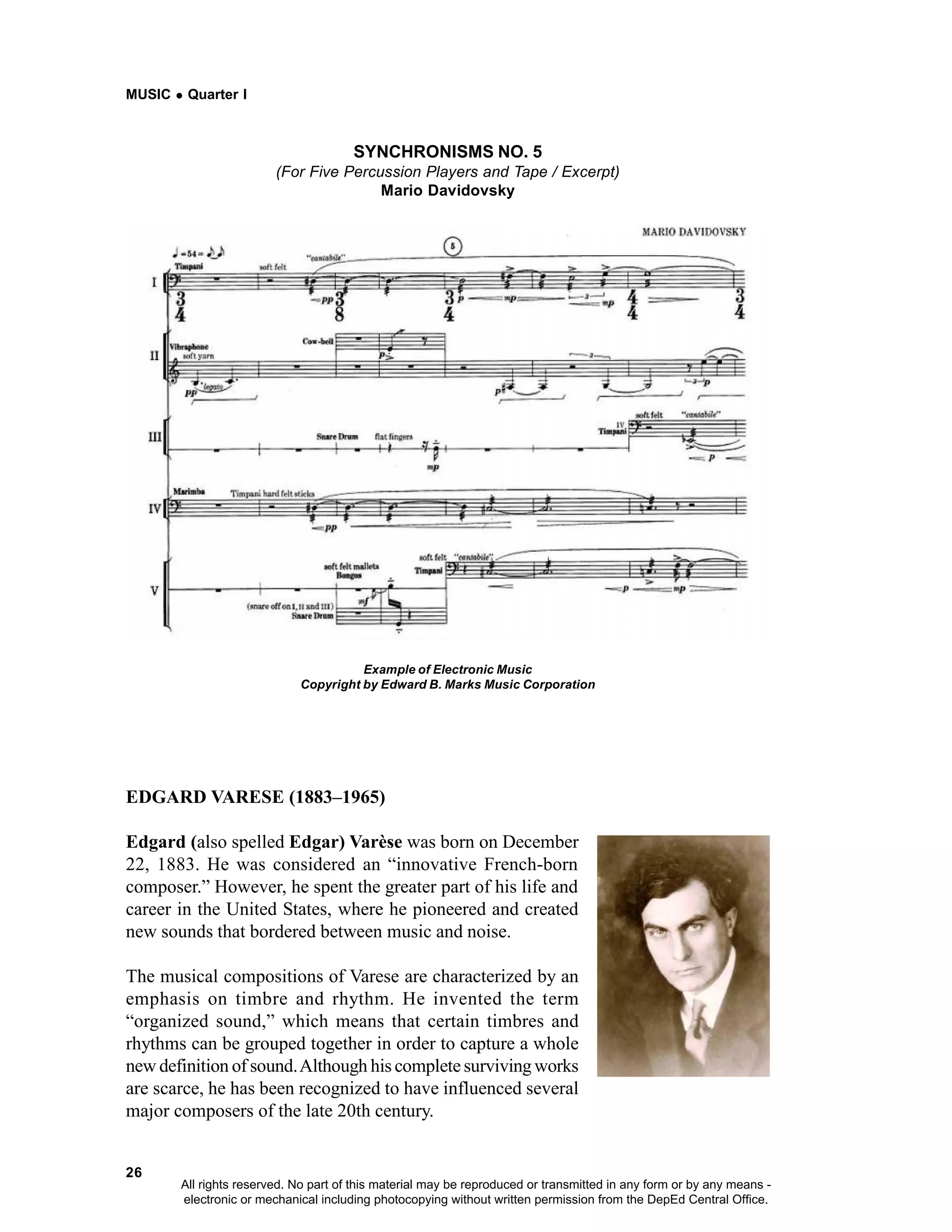 MUSIC and ARTS Gr. 10 Learner's Module Quarter 1 to 4 complete | PDF