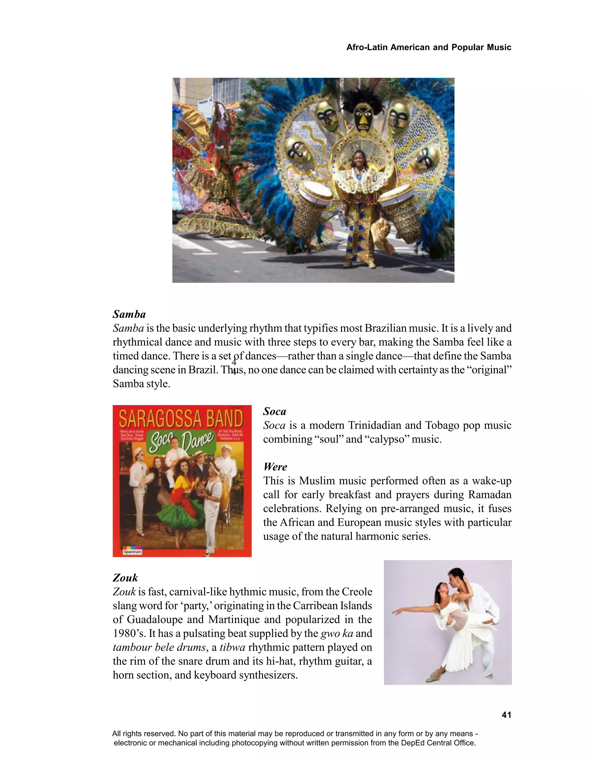 MUSIC and ARTS Gr. 10 Learner's Module Quarter 1 to 4 complete | PDF