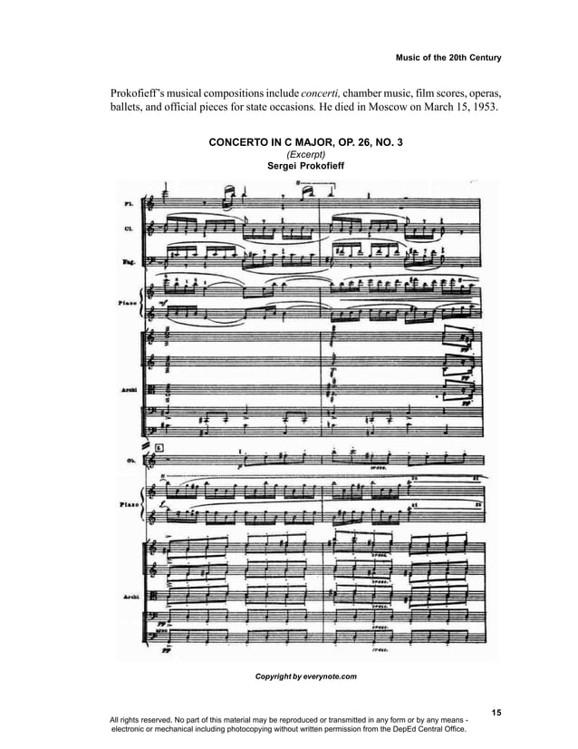 MUSIC and ARTS Gr. 10 Learner's Module Quarter 1 to 4 complete | PDF