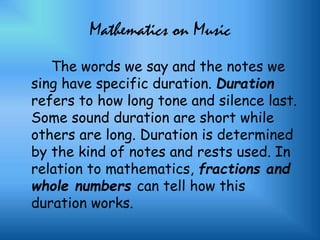 Music as Math | PPTX