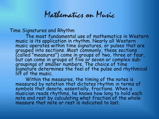 Music as Math | PPTX