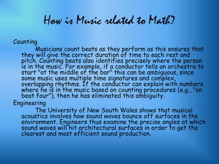 Music as Math | PPTX