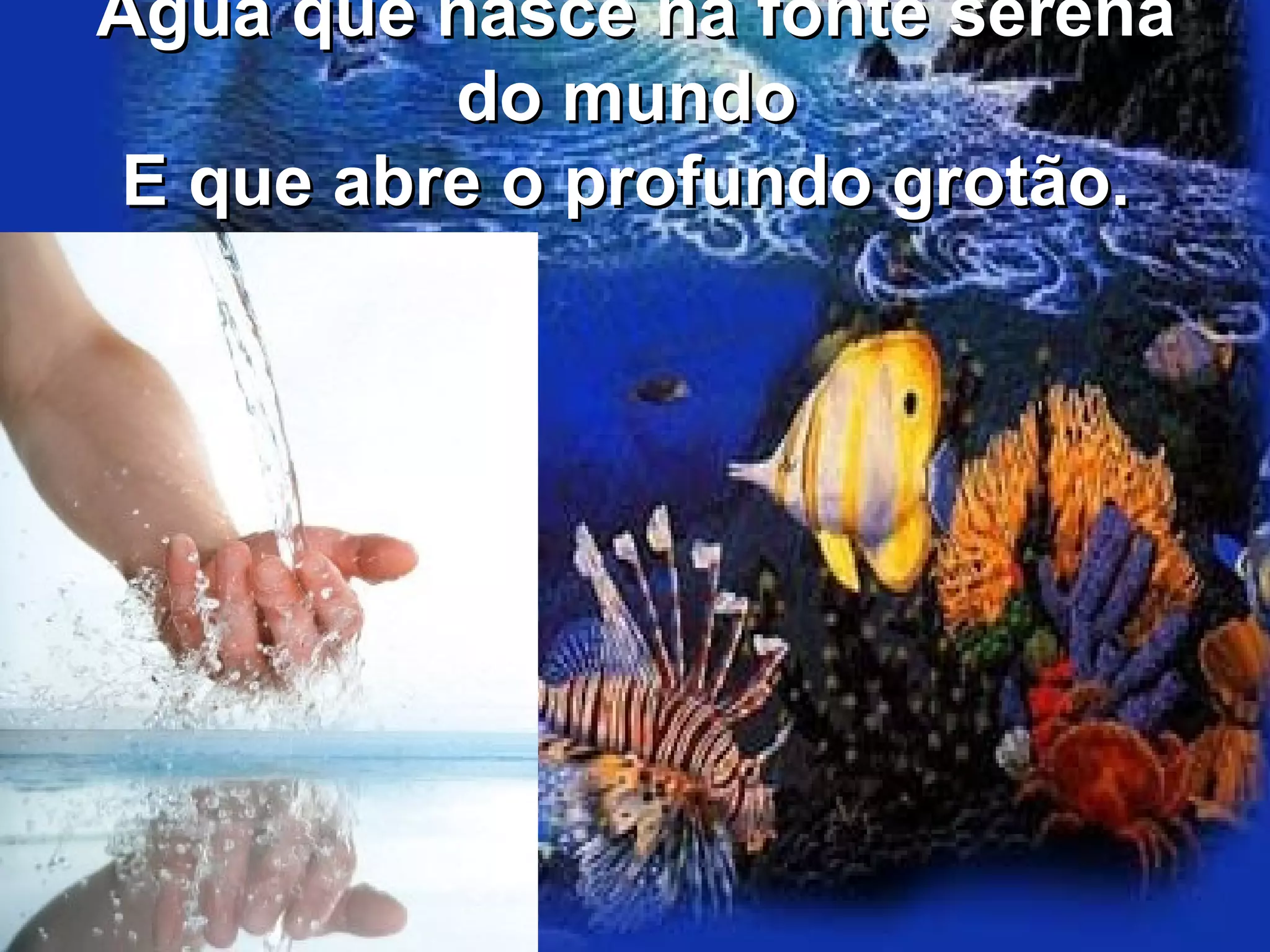 Terra planeta água poema | PPT