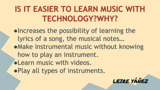 Music and technology | PPT