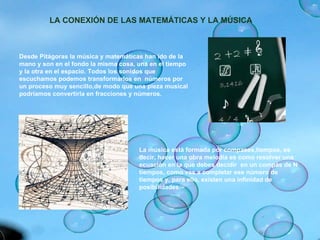 Musica y matematicas | PPT