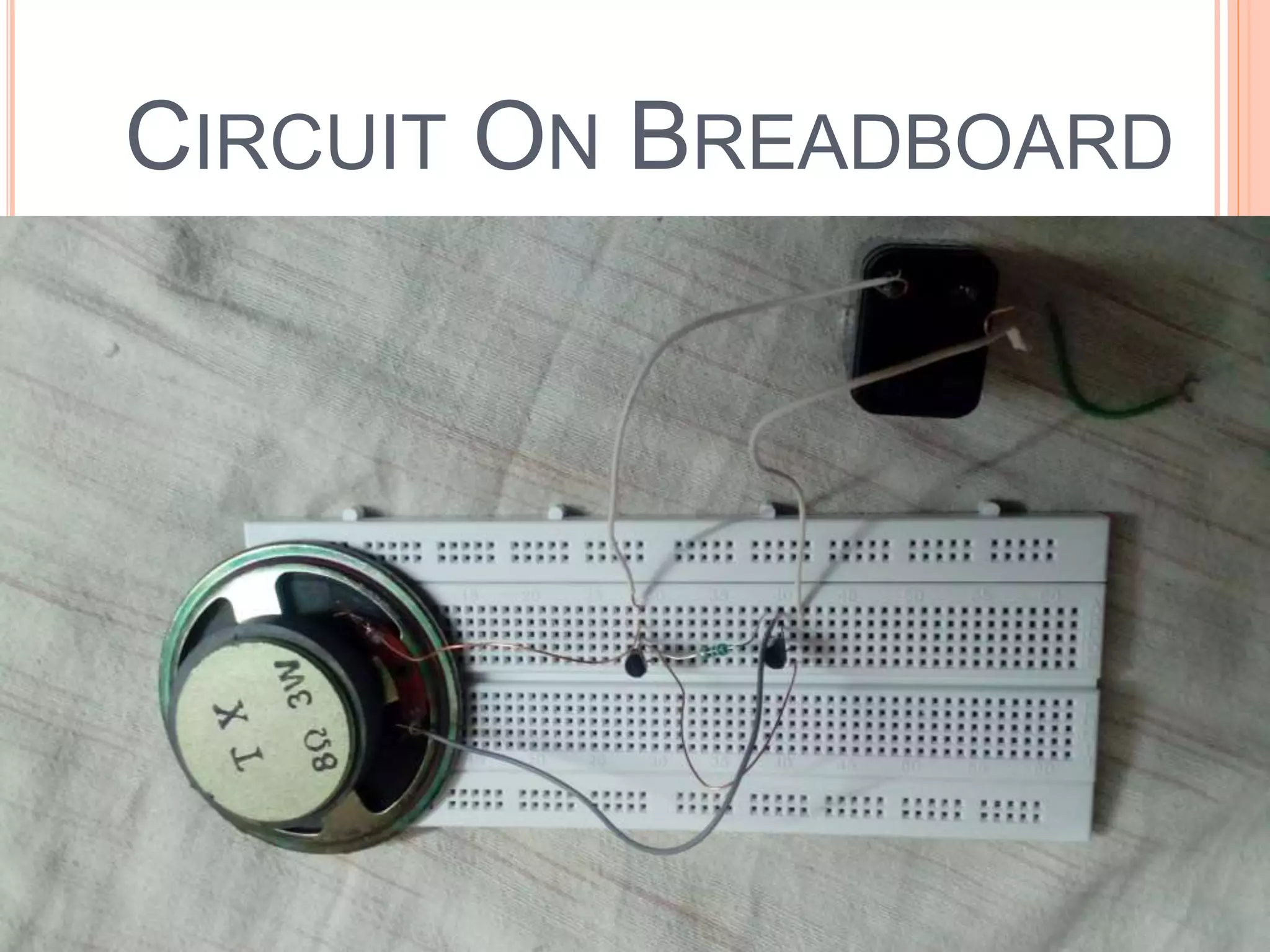Music bell circuit | PPTX