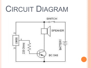Music bell circuit | PPTX