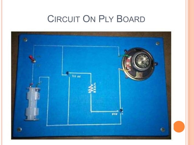 Music bell circuit | PPTX