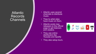 Atlantic Records Business Model | PPTX