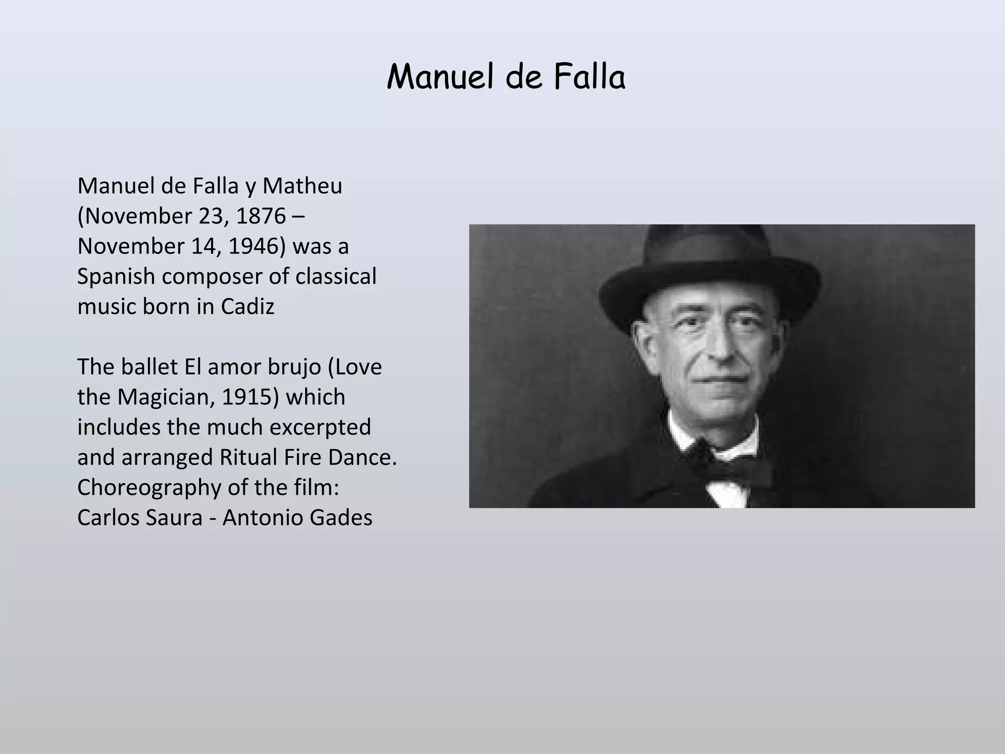 Music by spanish composers | PPT