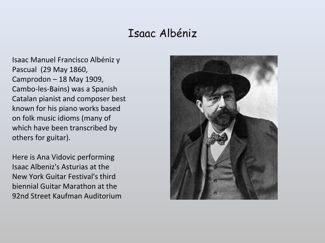 Music by spanish composers | PPT