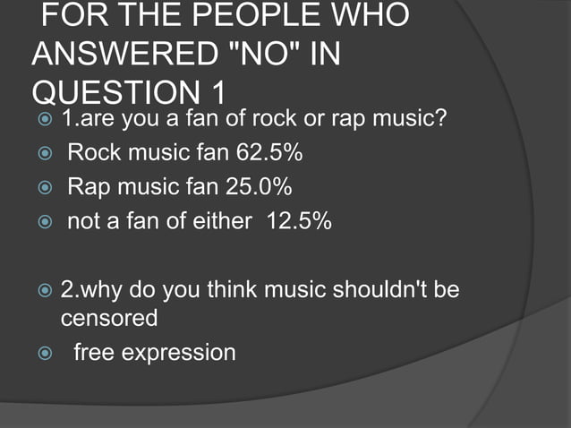 Music censorship | PPTX