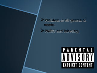 Music censorship | PPT