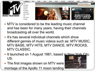 Music channels | PPTX