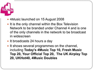Music channels | PPT