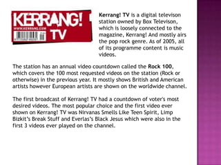 Music channels | PPTX
