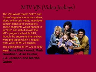 Research into music channels | PPTX