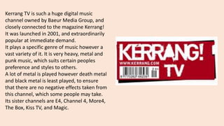 Music Channels | PPTX